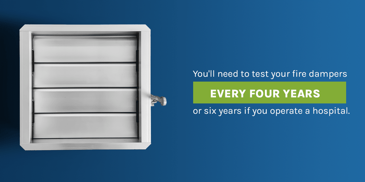 The Process of Testing Commercial Fire Dampers